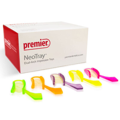 Premier Dental 2202NT Neotray Sideless Posterior Impression Trays 48/Bx ...
