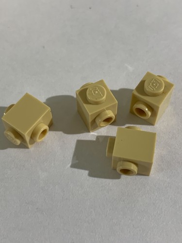 LEGO Parts 47905 (4pcs) Brick, Modified 1 x 1 w Studs 2 Sides, Opposite ...