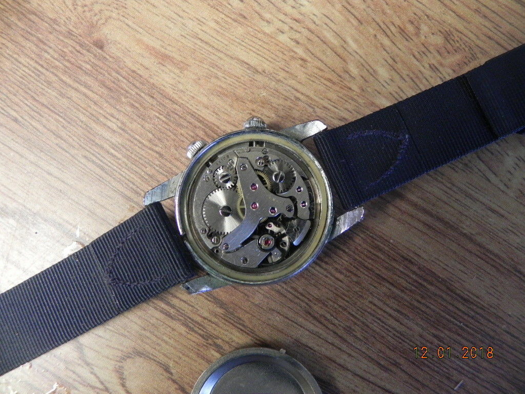 RARE VINTAGE SWISS MADE ITRACO 17 JEWEL MOVEMENT MECHANICAL WRIST ALARM ...