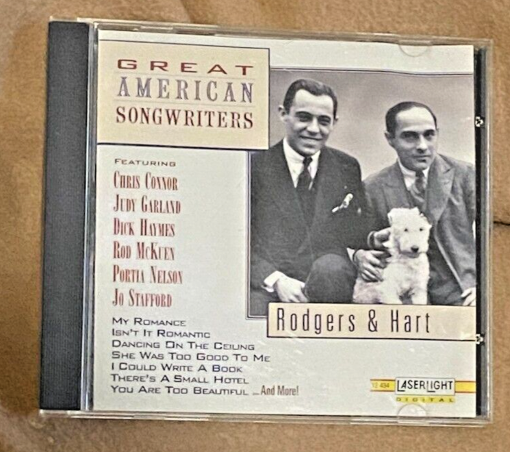 Great American Songwriters by Rodgers & Hart (CD, Oct-1994, Delta ...