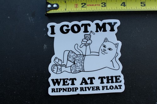 Rip N Dip Clothing Lord Nermal Cat River Float Original Skateboarding ...