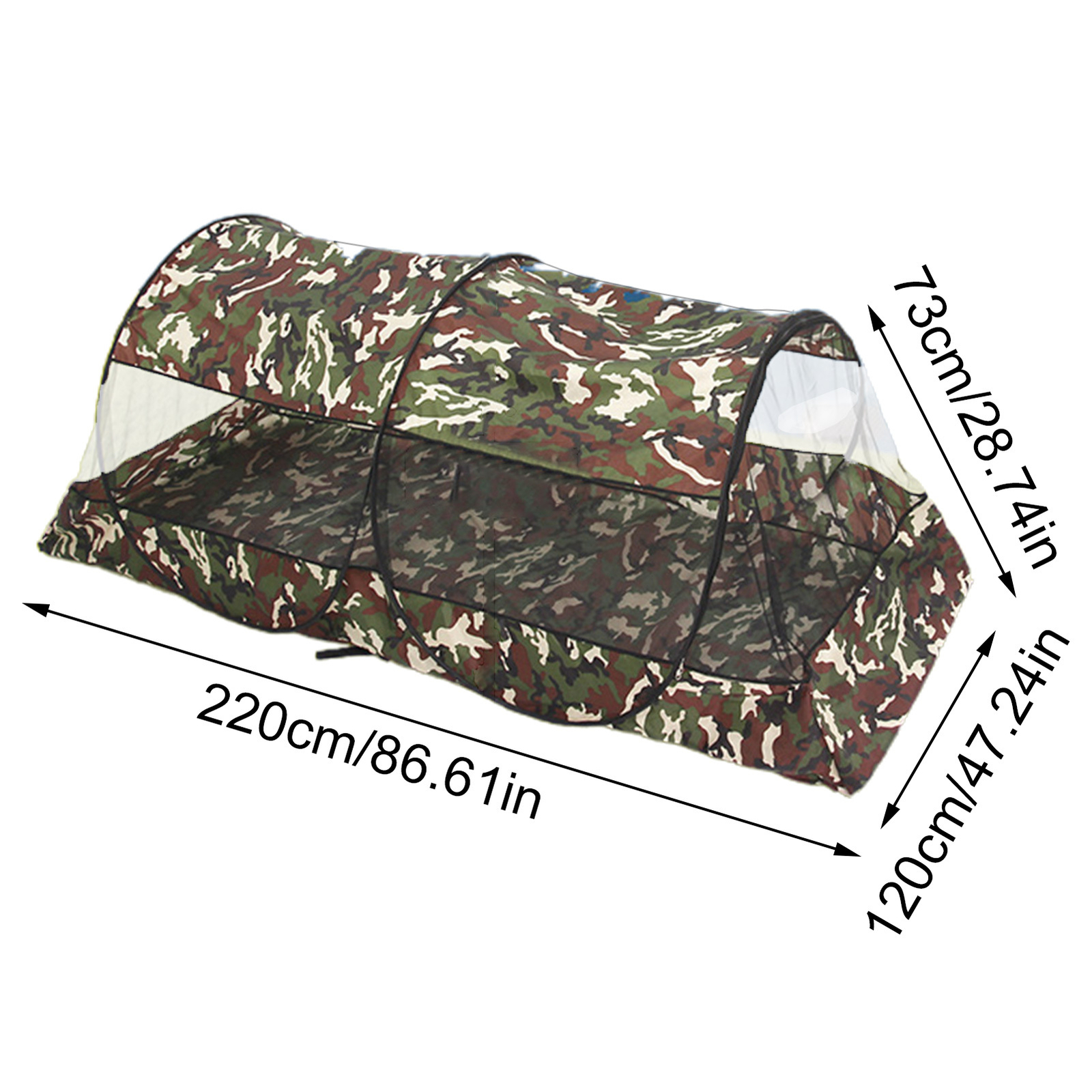 Camping Travel Net Tent Outdoor Mesh Tents with Carry Bag ...
