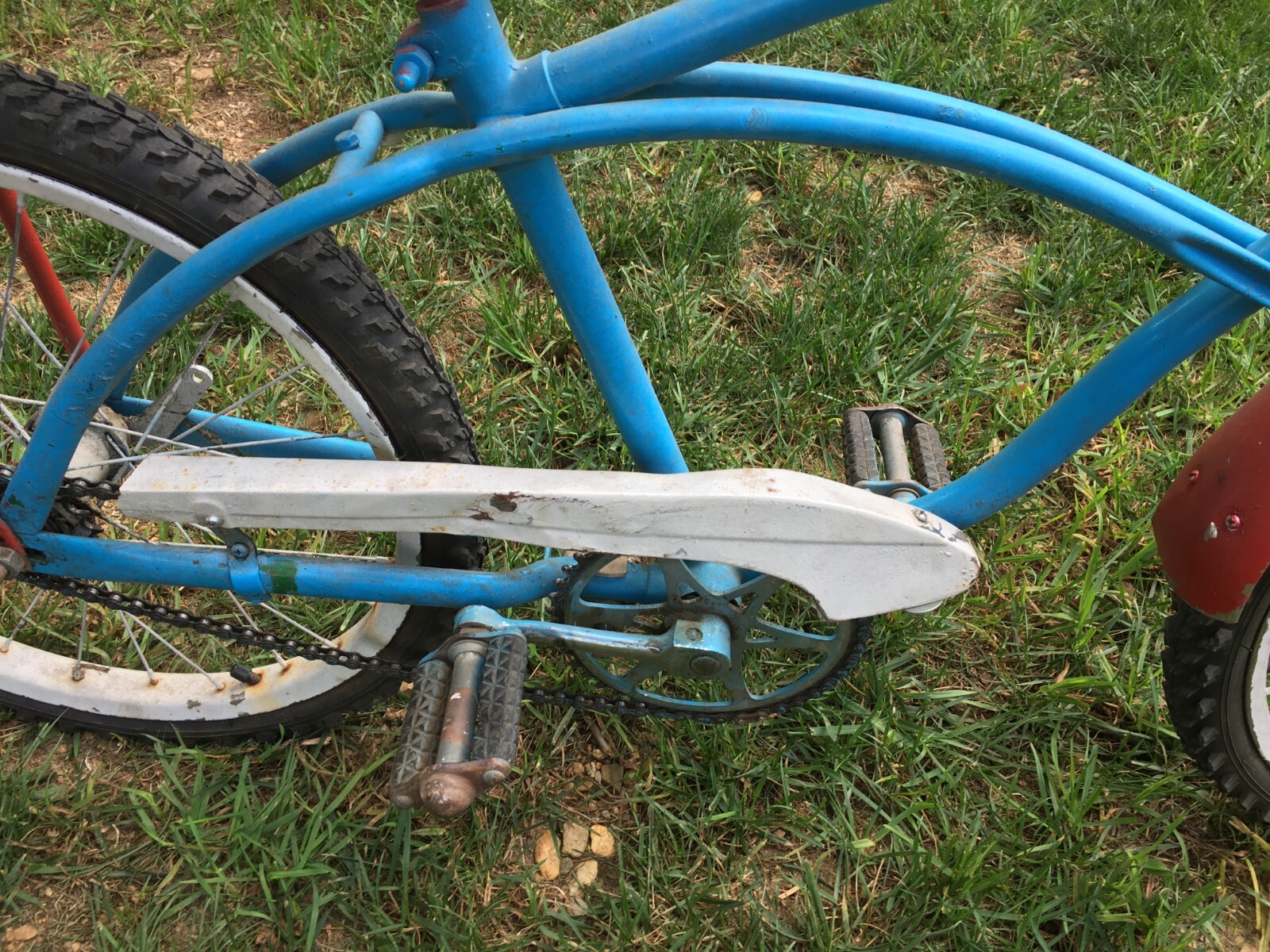 Vintage 1976 Royce Union Boys Bicycle RED WHITE BLUE 16IN Banana Seat ...