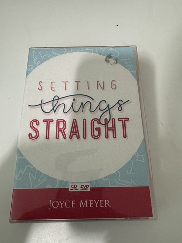 Joyce Meyer - Setting Things Straight (DVD + CD) 5-Disc Set | eBay