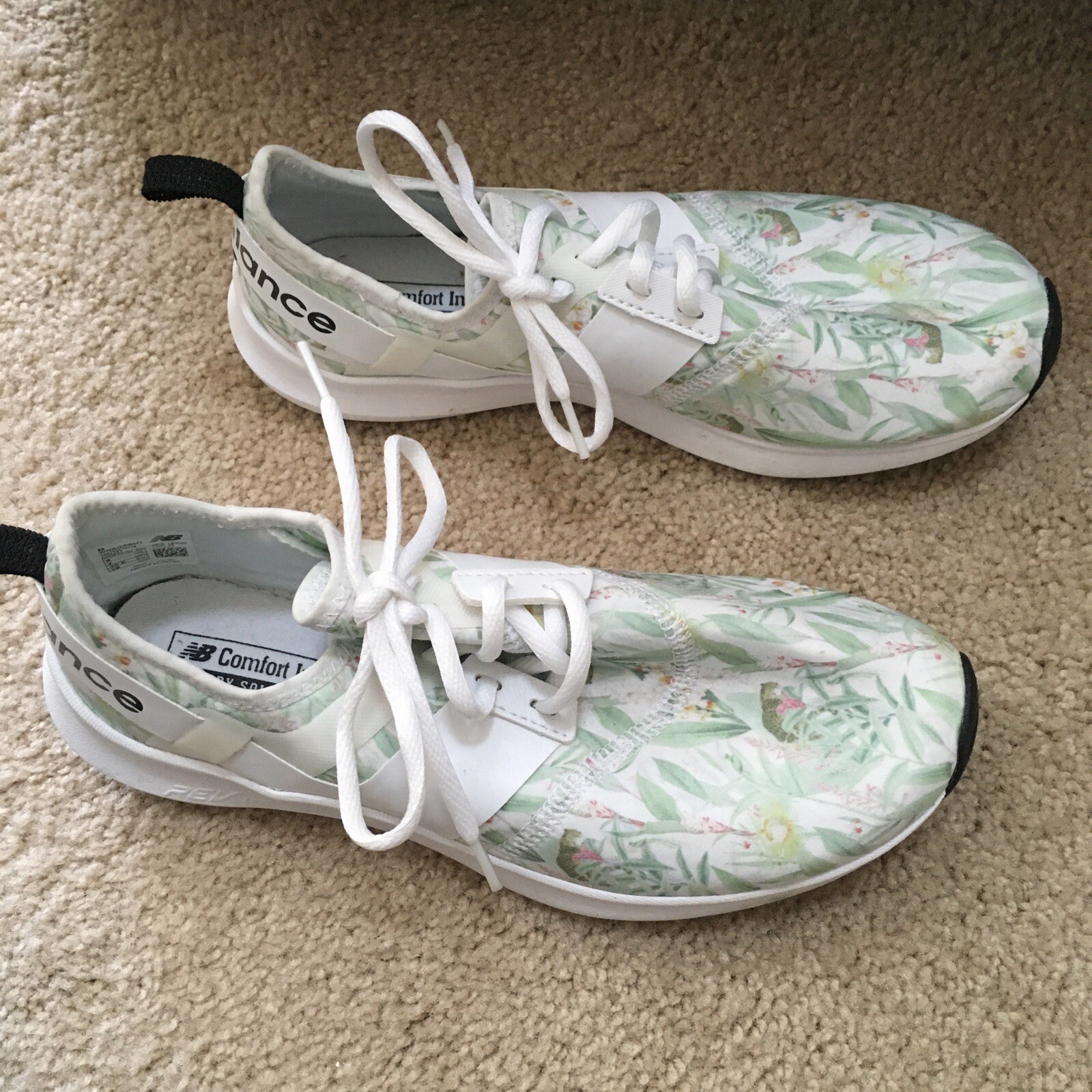 NEW BALANCE Rev Lite Nergize Athletic Floral Slip On … - Gem