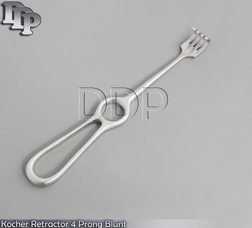 Kocher Retractor 4 Prong Blunt 22Cm Surgical Instruments | eBay