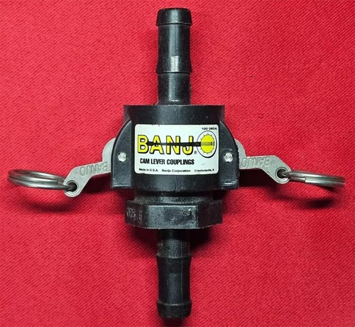 Banjo Cam Lever Coupling With 075E 1/2" x 1/2" Hose, Made In USA - NEW ...