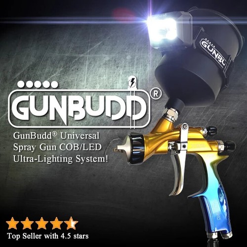 GunBudd® Universal Spray Gun Kit Lighting Automotive COB/LED Spray ...