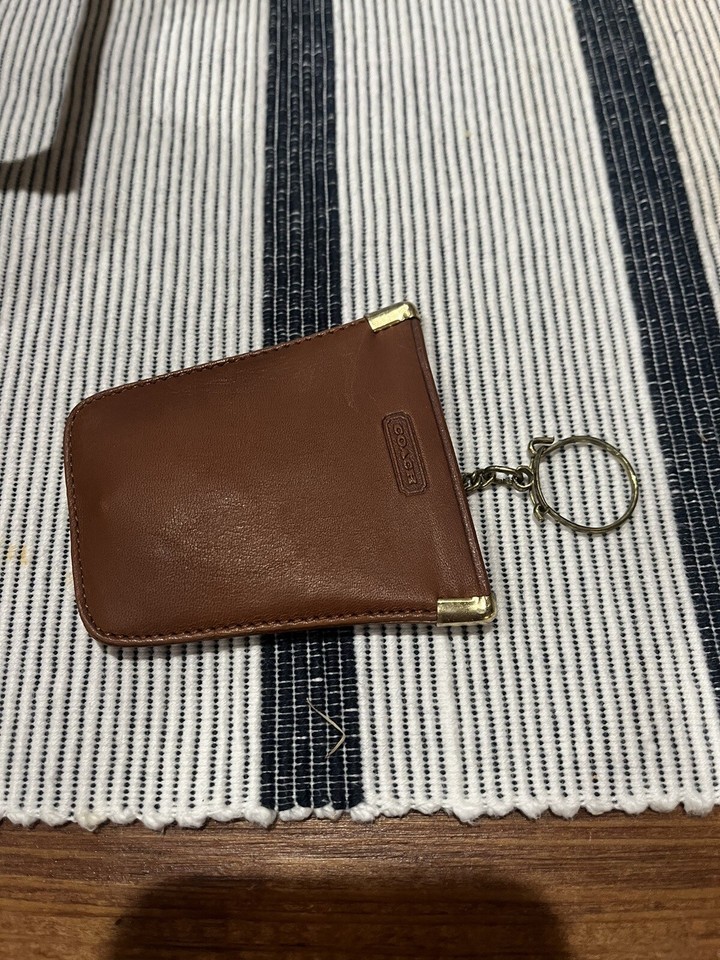 Vintage Coach 1980s squeeze key pouch | eBay