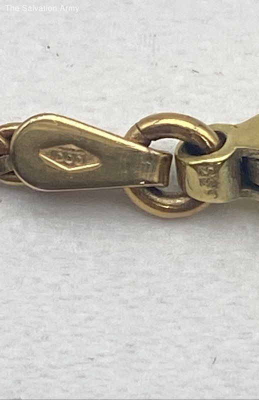 8k Yellow Gold Lobster Lock Chain Necklace 18" 7.43g | eBay