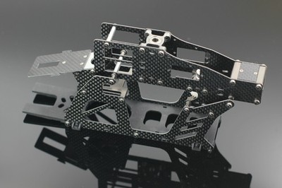 T-rex 450SE V2 RC Helicopter Carbon Fiber Frame Rack for Align Trex 450 ...