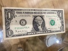 1 dollar bill Fancy Serial Number C11111731- 2017 | eBay