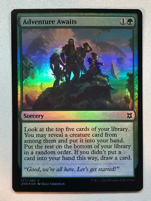 MTG Zendikar Rising Adventure Awaits 177 Foil NM/M | eBay