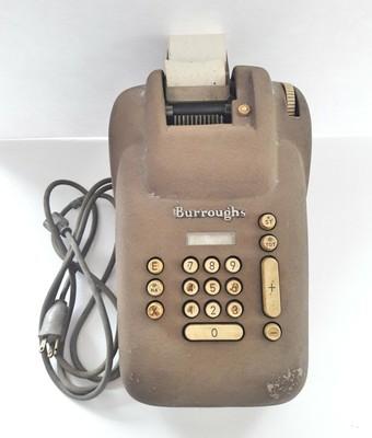 Cash Register, Adding Machines - Burroughs Calculator