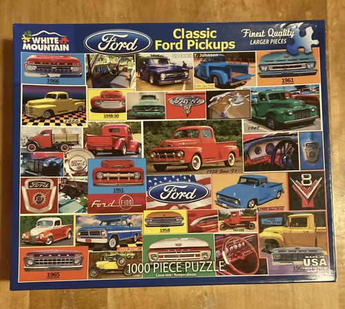 Ford Motors: Classic Ford Pickups Puzzle (1000 Pieces) | eBay