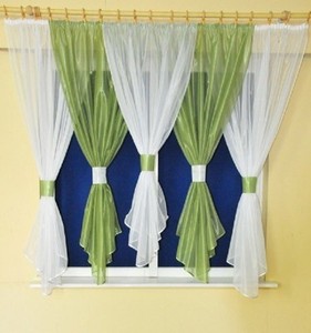 BEAUTIFUL READY MADE LARGE NET CURTAIN - DIFFERENT COLOURS | eBay