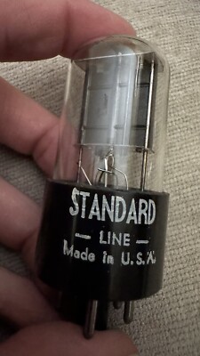 6X5GT 6x5 NOS Standard Line Black Plates Rectifier Tube | eBay