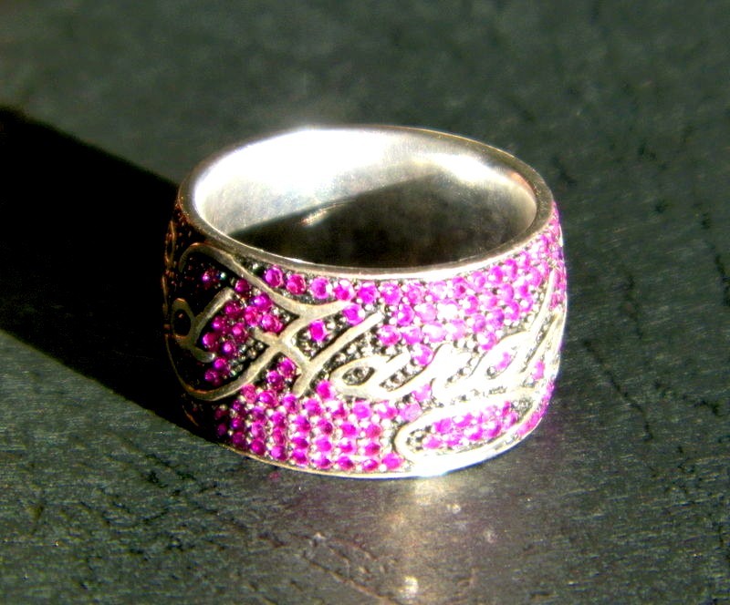 ORIGINAL ED HARDY SIGNATURE RUBY - STERLING LOGO BAND, San Francisco | eBay