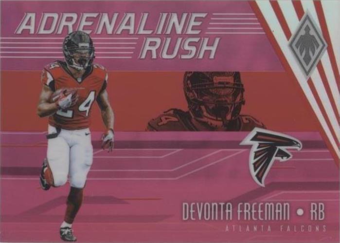 2017 Panini Phoenix - Adrenaline Rush Devonta Freeman #AR-16 Pink /199 ...
