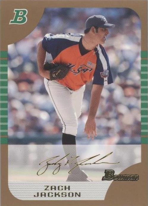2005 Bowman Draft Picks & Prospects - Zach Jackson #BDP123 Gold for sale online | eBay