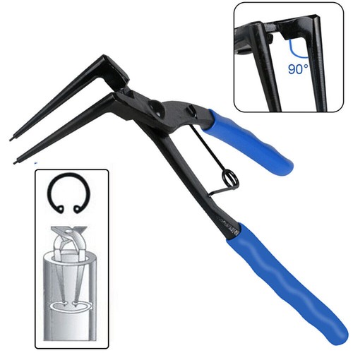 Long Nose 90° Bent Retaining Snap Ring Pliers Internal Clip Circlip ...