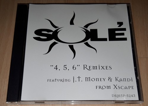 SOLE feat. JT MONEY & KANDI XSCAPE - 4,5,6 - Remixes PROMO CD Single ...