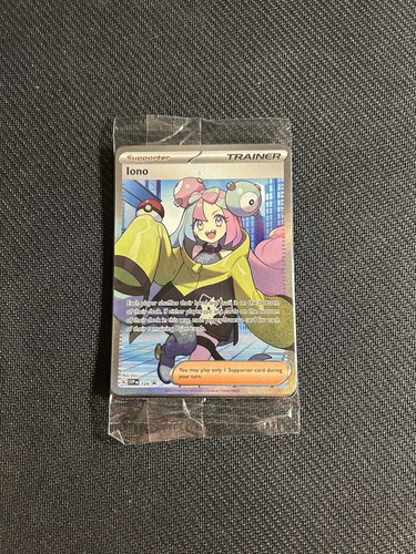 Pokémon TCG Iono 124 Sv: Scarlet & Violet Promo Cards Sealed | eBay