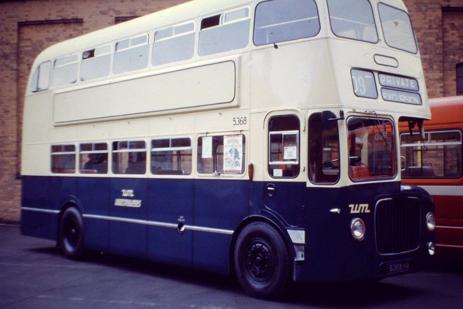 Midland Red Buses/WMPTE Colour Slide D9 5368 6368HA in 1974 Bus Rally ...
