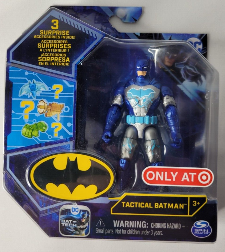 STILL SEALED! 2021 Spin Master DC Bat-Tech Target Tactical Batman ...