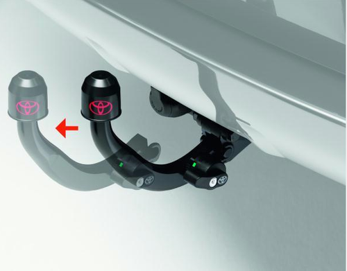 Genuine Toyota Auris Non Hybrid 5DR HB 2015-2019 Detachable Tow Bar ...