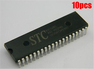 10Pcs STC89C52RC DIP40 Stc 89C52 Microcontroller New Ic ww | eBay