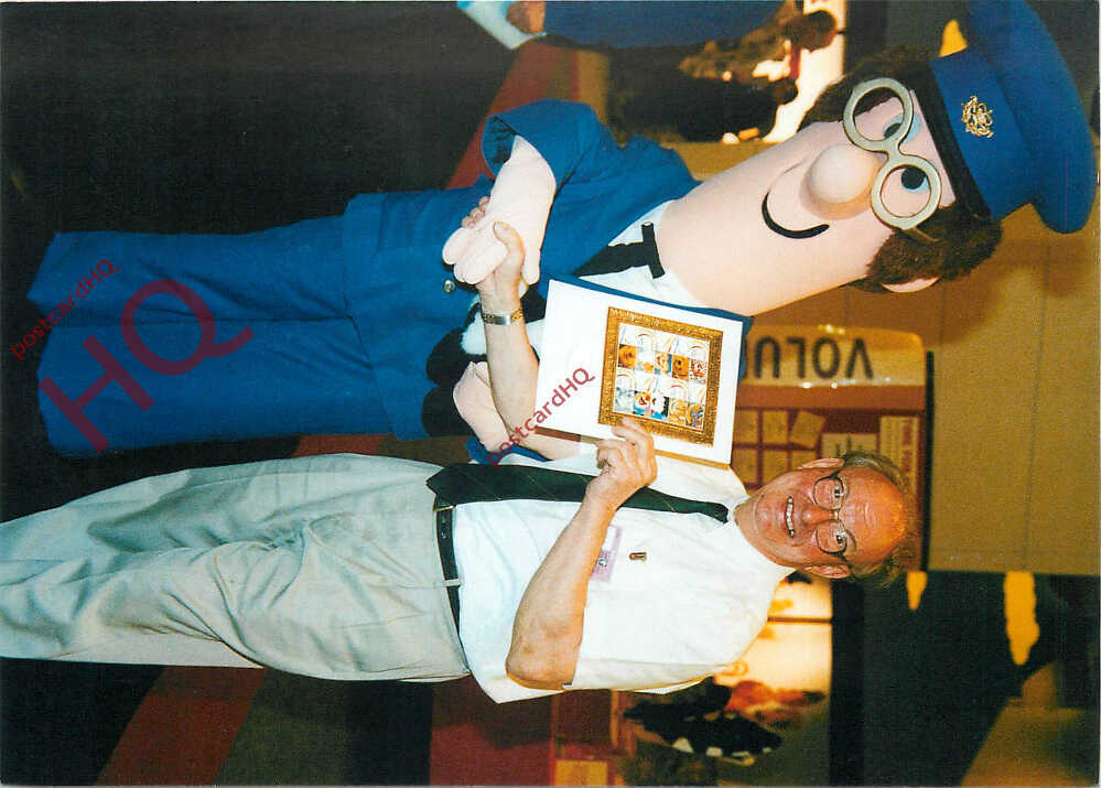 Picture Postcard__Postman Pat, At the Stamp Shoe 2000, Stamped Reverse ...