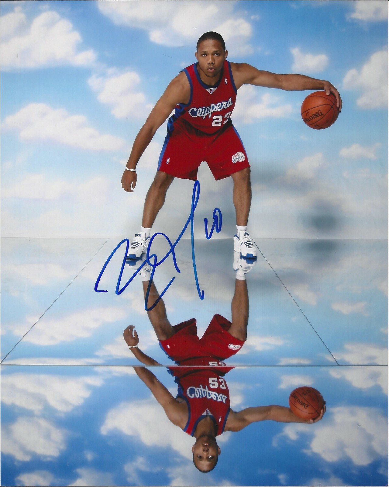 Eric Gordon Autographed 8x10 Los Angeles Clippers Rockets Free Shipping ...