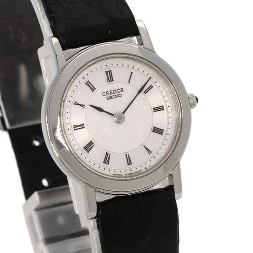 Seiko 4J80-0A10 Credor Watch Platinum PT950 Woman Working | eBay