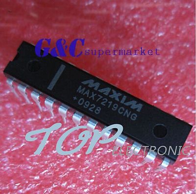 5PCS MAX7219CNG MAX7219 DRIVER LED DISPLAY 8DGT DIP-24 IC | eBay