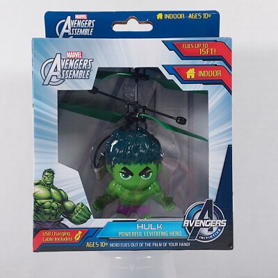 Marvel Avengers Assemble The Hulk Powerful Levitating Hero Flies Up To ...