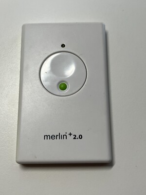Merlin E128M Wall Remote genuine Security +2.0, white, used condition ...