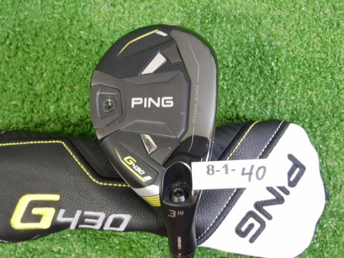 PING G430 19* 3 Hybrid Rescue Alta Quick 45 Senior with HC 39.5" Mint ...