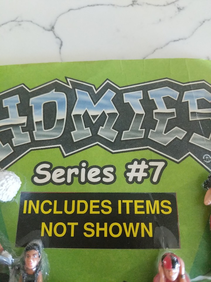 2003 HOMIES SERIES 7 VENDING MACHINE HEADER DISPLAY CARD 14 1/32 HIP ...