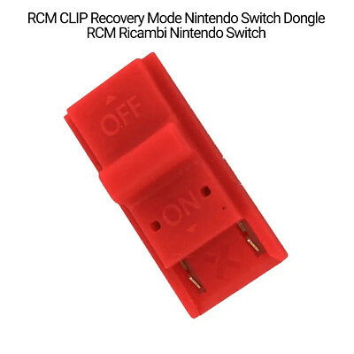 RCM CLIP Recovery Mode Nintendo Switch Dongle RCM Ricambi Nintendo ...