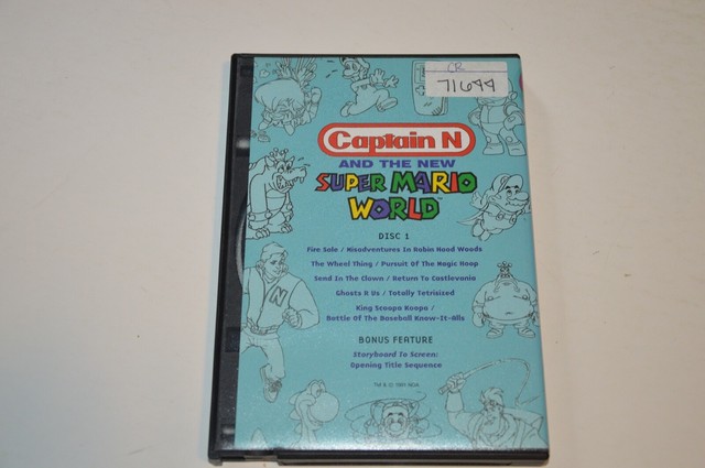 Captain N And The New Super Mario World (DVD, 2007, 2-Disc Set) for ...