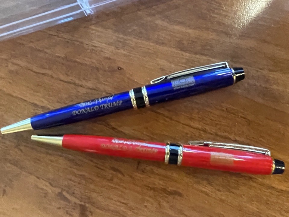 TRUMP PEN DONALD GOLD EAGLE SEAL PRESIDENT SIGNATURE REPUBLICAN GOP ...