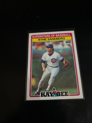 Ryne Sandberg 1989 Topps Kaybee Superstars of Baseball Cubs 26 | eBay