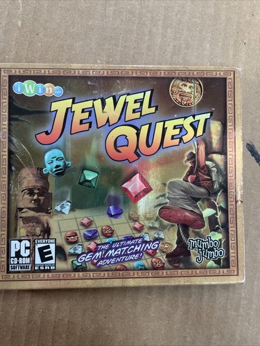 Jewel Quest Pc Game CD ROM 2004 Gem Matching Hidden Treasures | eBay