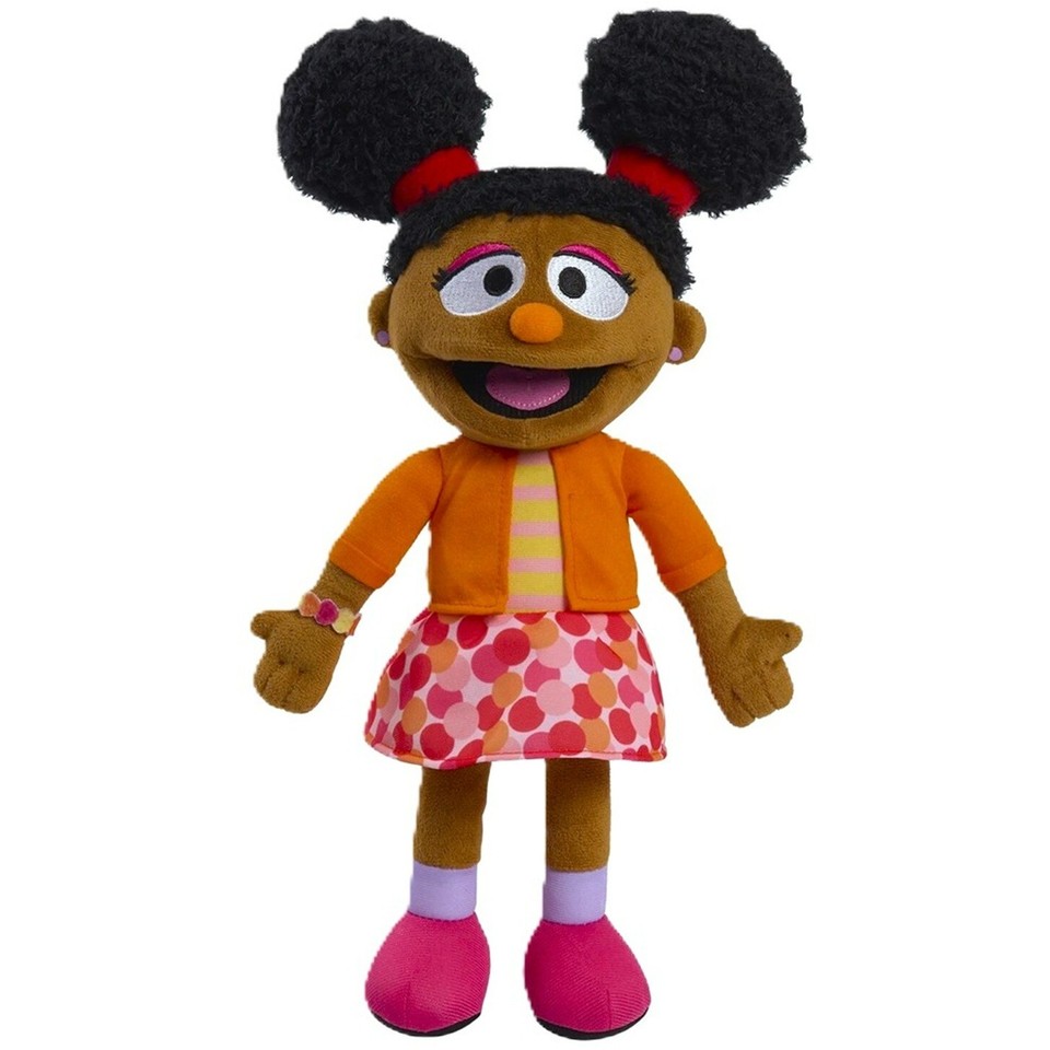 Sesame Street LOVE MY HAIR GABRIELLE PLUSH DOLL Sings/Talks 14" Age 18 ...