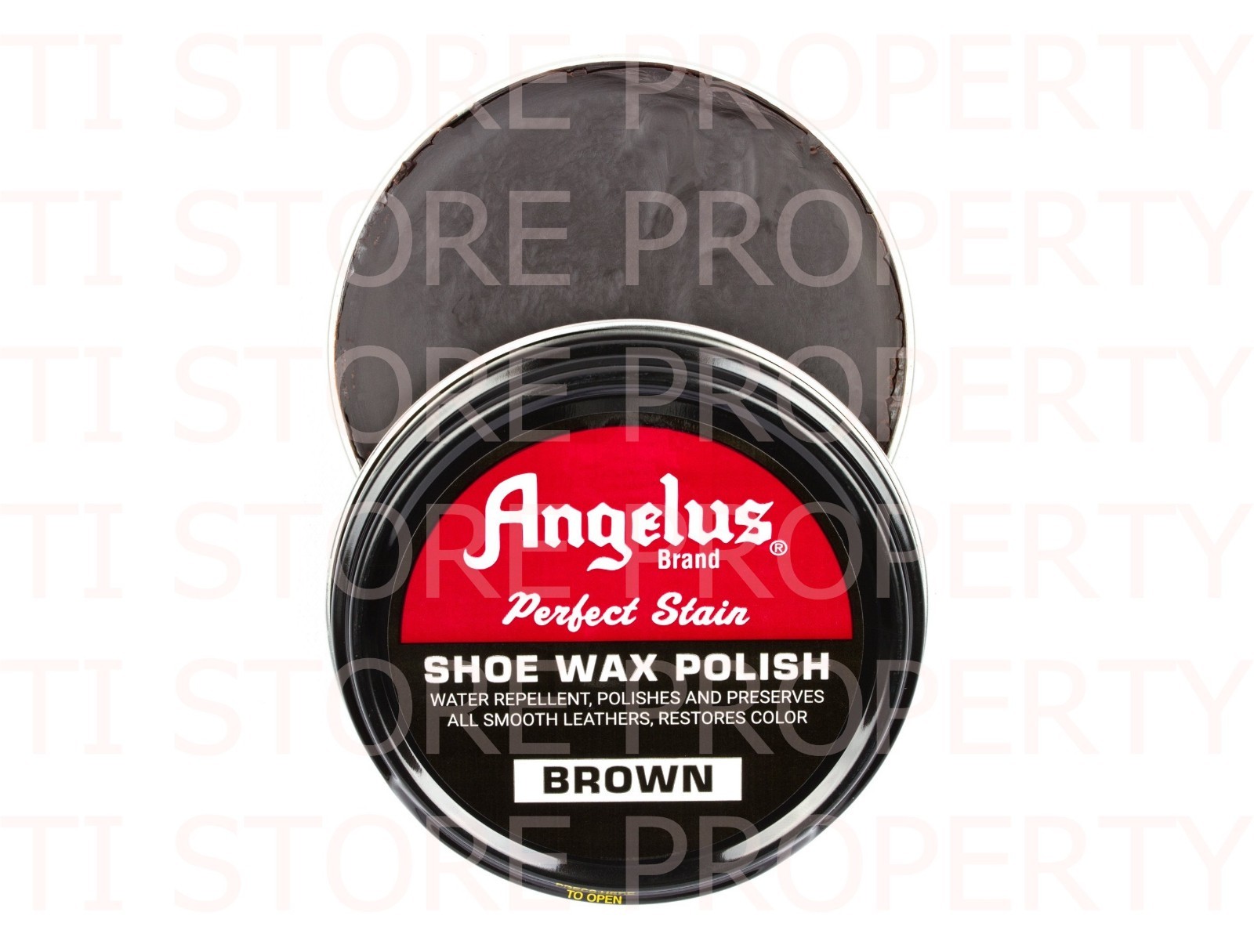 Angelus Shoe Boot Polish Shine Leather PASTE WAX Protector Waterproof 3 ...