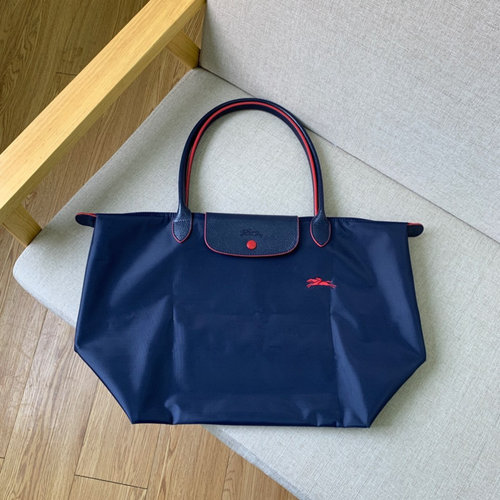 Longchamp Handbag-Blue Medium 2605 | eBay