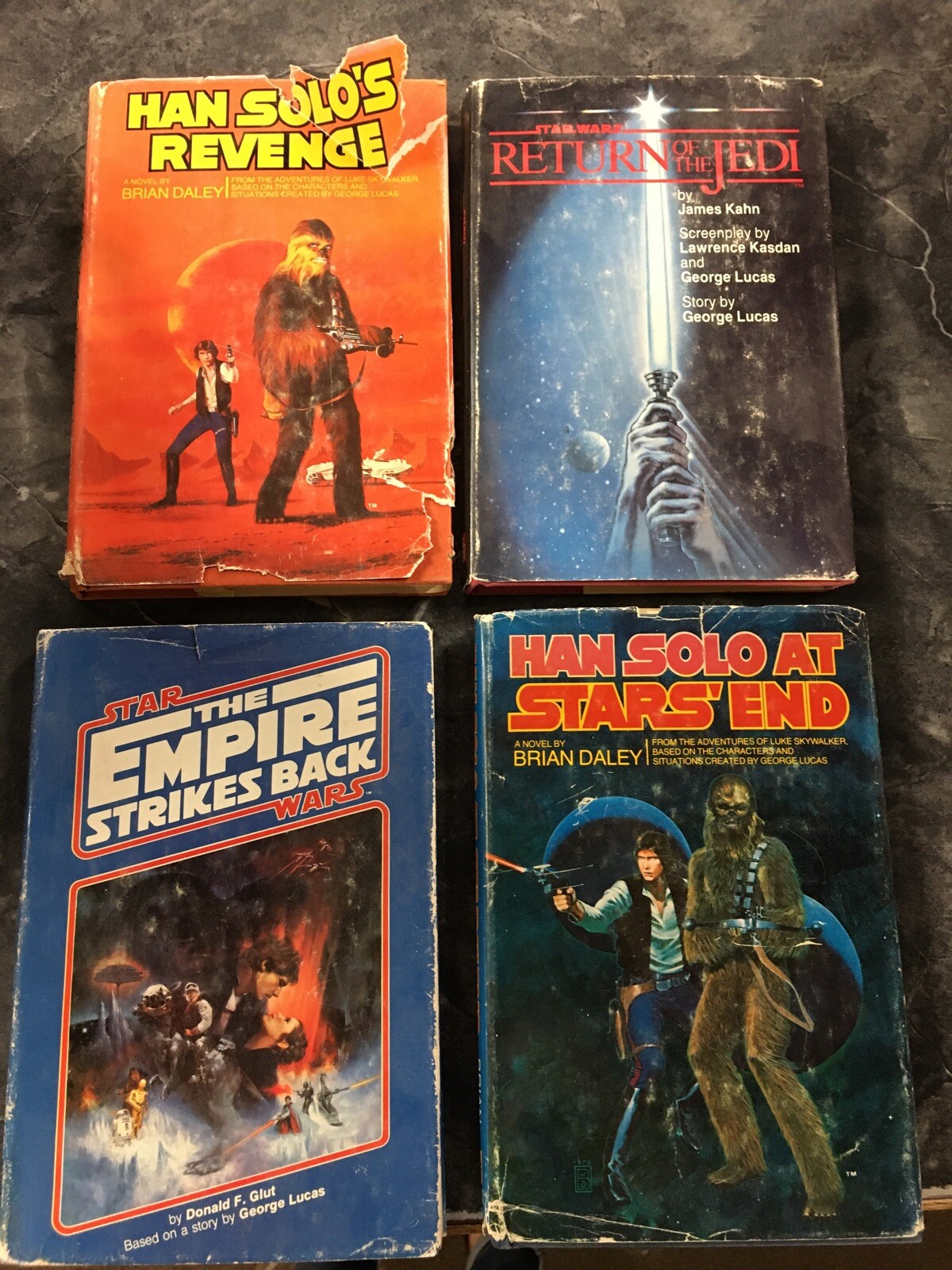 Lot Of 4 Classic Star Wars Hardcover Books | eBay