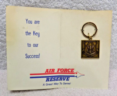 AIR FORCE RESERVE KEY CHAIN - "YOU ARE THE KEY TO ARE SUCCESS" - NEW | eBay