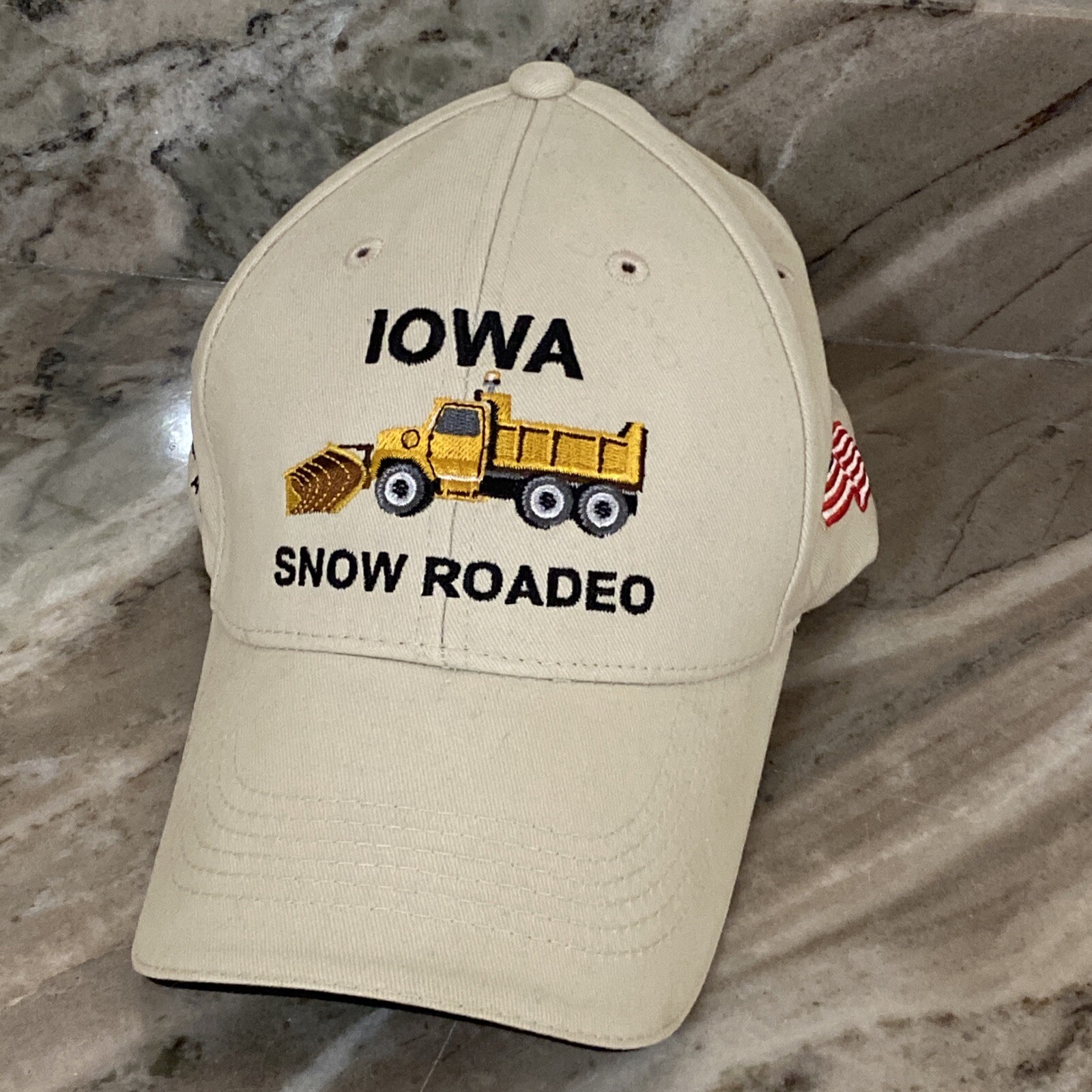VTG Iowa Snow Plow Rodeo Advertising Cap/Hat Adjustable Roadeo | eBay